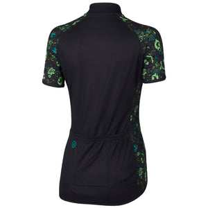 Women's Black Floral Paisley Pro Bike Jersey | Canari Cyclewear